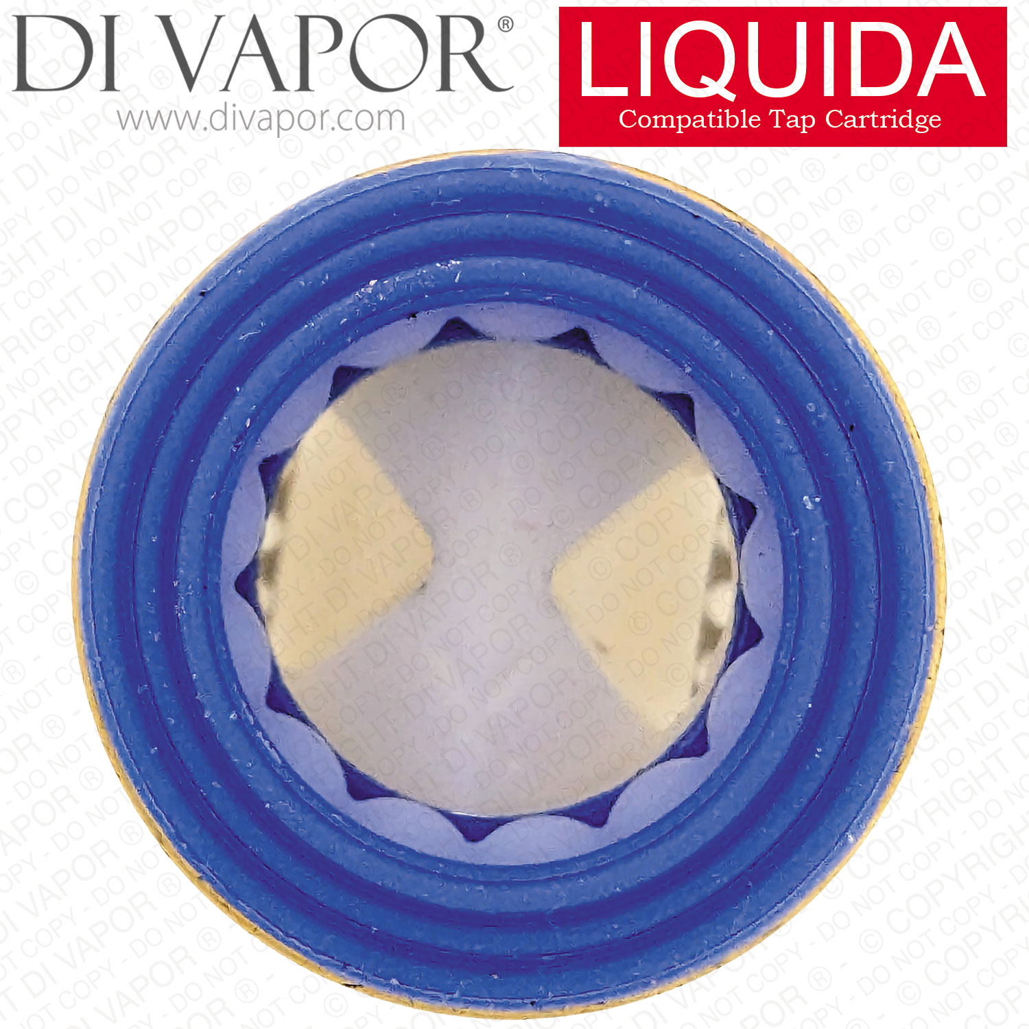 Liquida HT41CP 3-in-1 Boiling Hot Water Copper Kitchen Tap Hot Cartridge