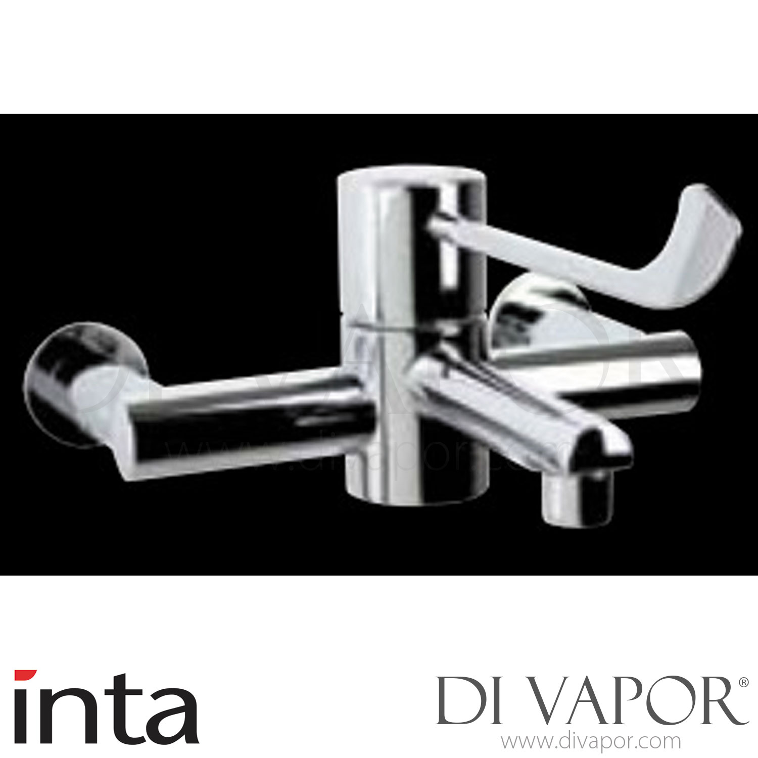 Inta HTM09025CP HTM64 (TBH 2a) Thermostatic Sequential Wall Mounted Tap ...