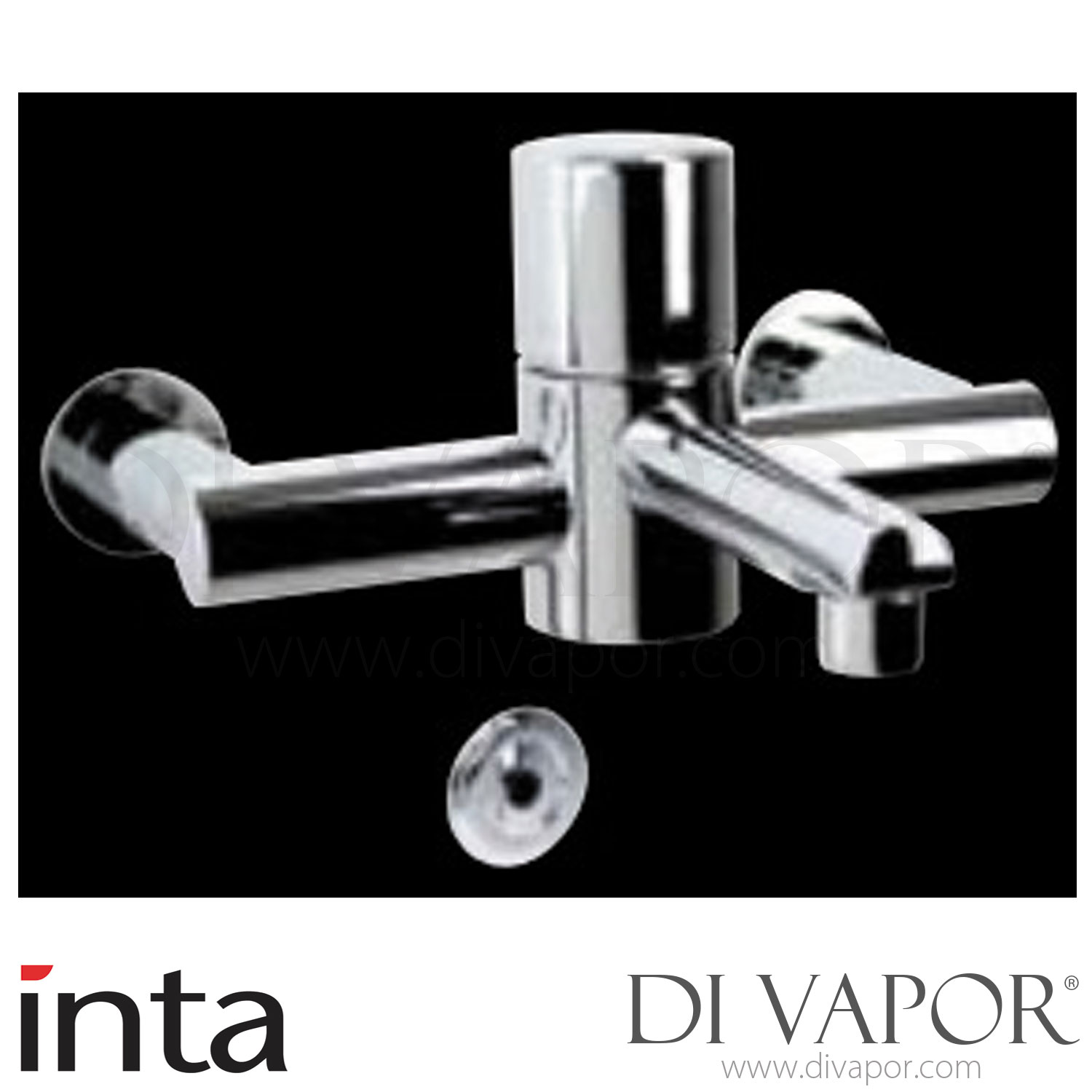 Inta HTM09030CP HTM64 (TB H6) Infrared Thermostatic Wall Mounted Tap ...