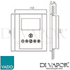 VADO IDE-147B-C/P Identity Thermostatic Shower Valve with Diverter And ...