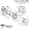 Trevi Boost MK2 Built-In Shower Valve A5700AA Spare Parts - IDL DV 390
