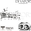 Trevi Therm MK2 Exposed Shower Valve Spare Parts A2158AA - IDL DV 407