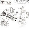 Trevi Therm MK2 Built-In A3000 Shower Valve Spare Parts - IDL DV 408