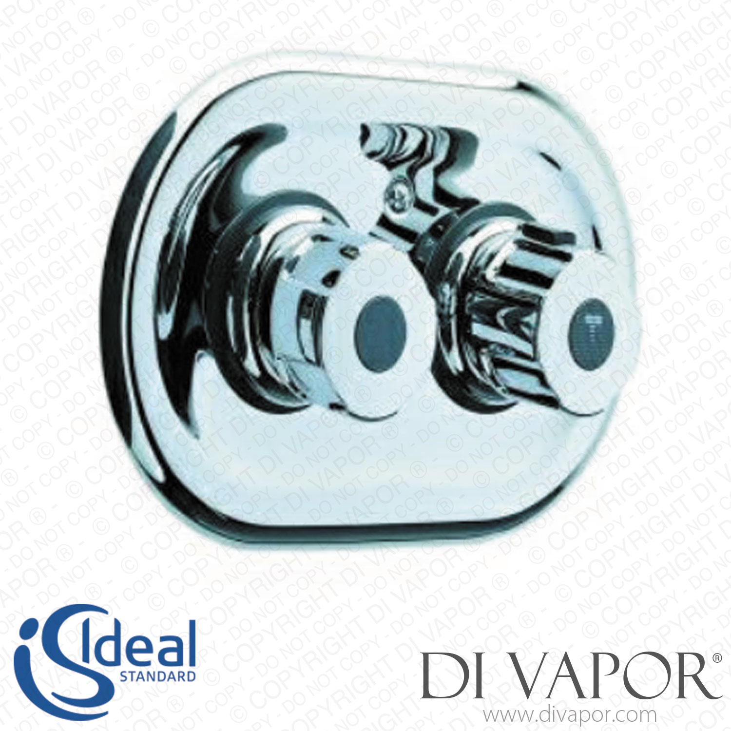 Trevi Boost Recessed Shower Mixer with Black Override Button Spare ...
