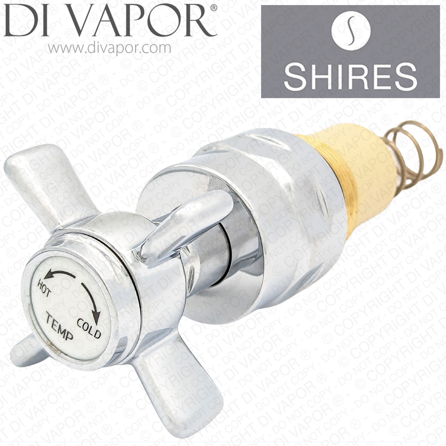 Shires BO700075 Thermostatic Shower Cartridge with Handle for Azure ...