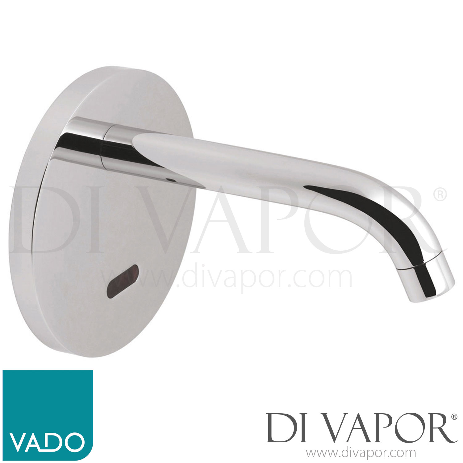 VADO IR-109/Zoo-C/P I-tech Zoo Infra-red Basin Tap Mixer Wall Mounted ...