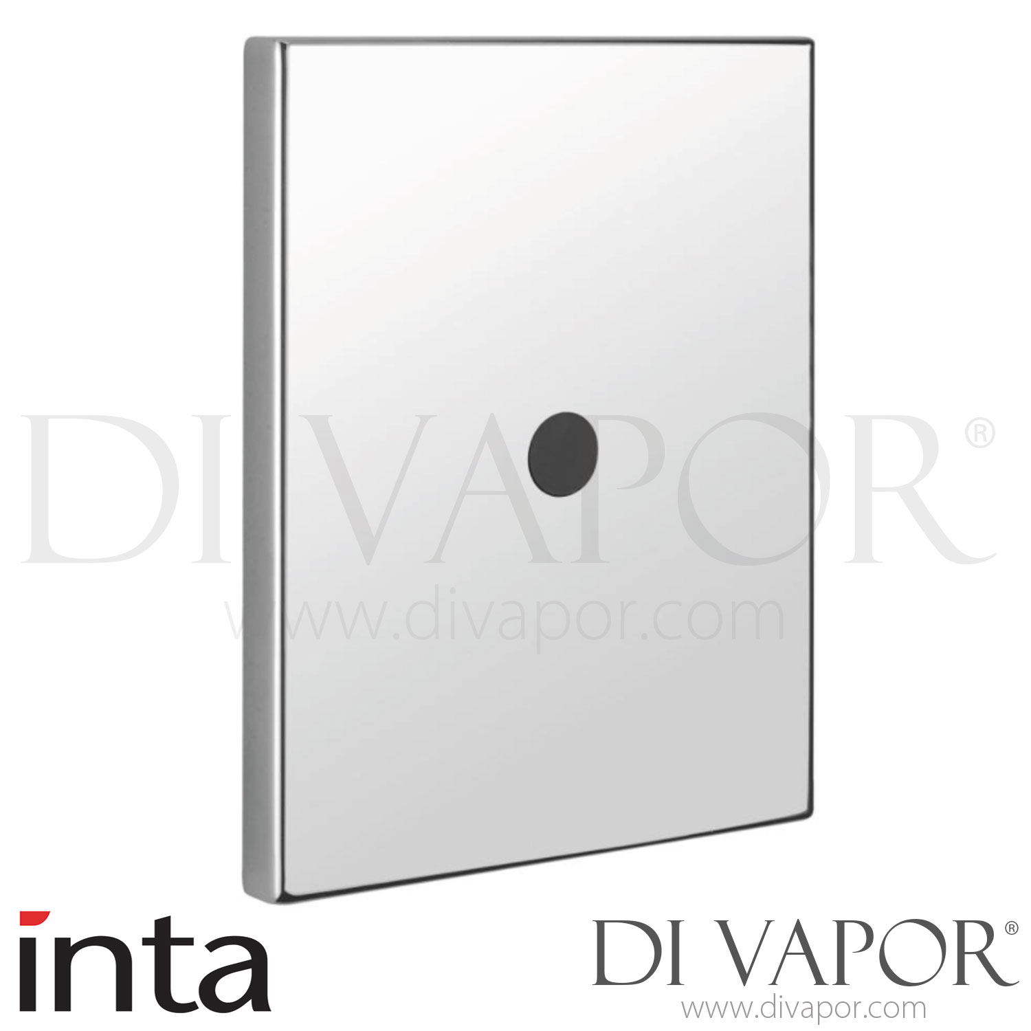 Inta IR2521CP Infrared Square Concealed Urinal Control with Mounting ...