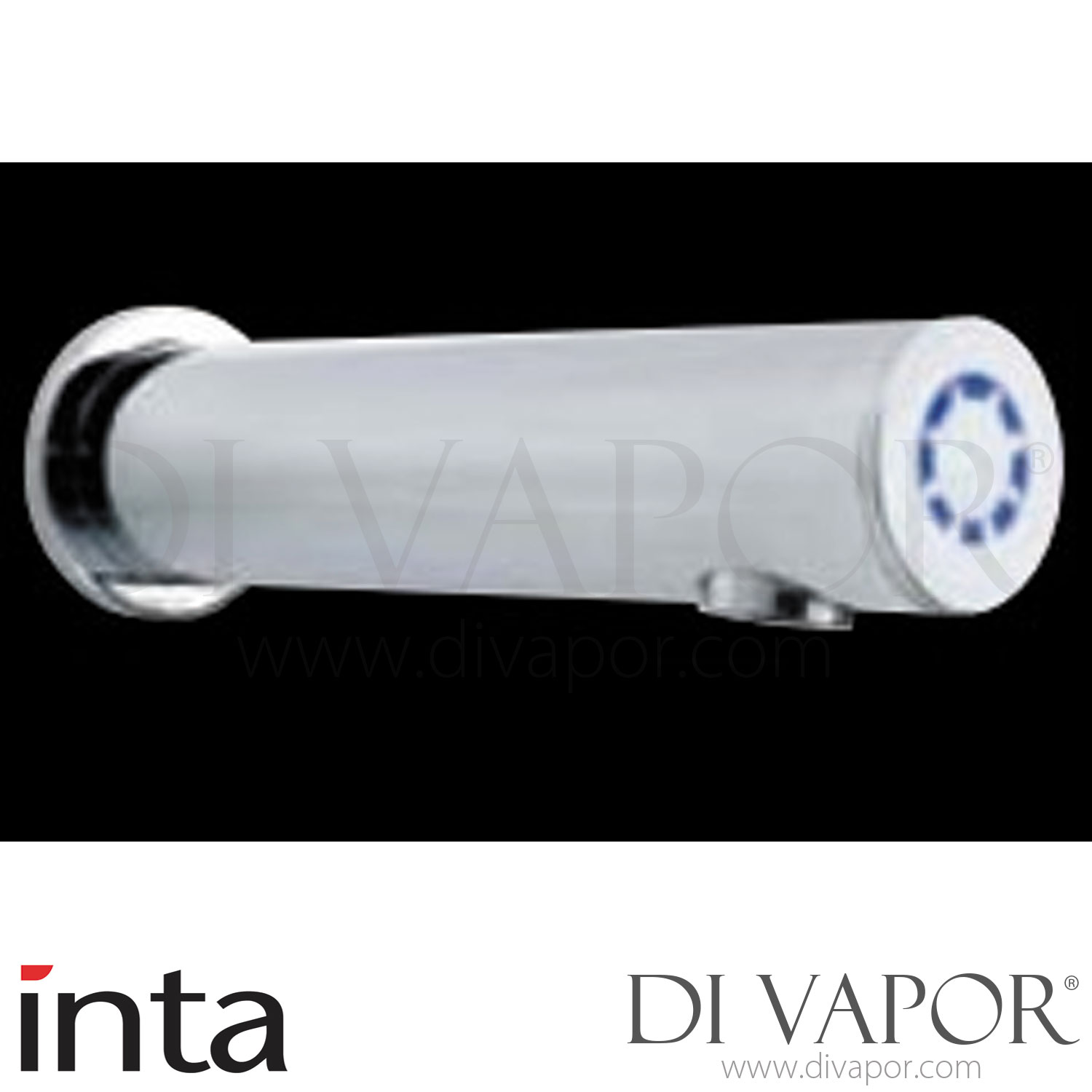 Inta IR912CP LED Perfect Time Wall Mounted Tubular Tap - Orange - Spare ...