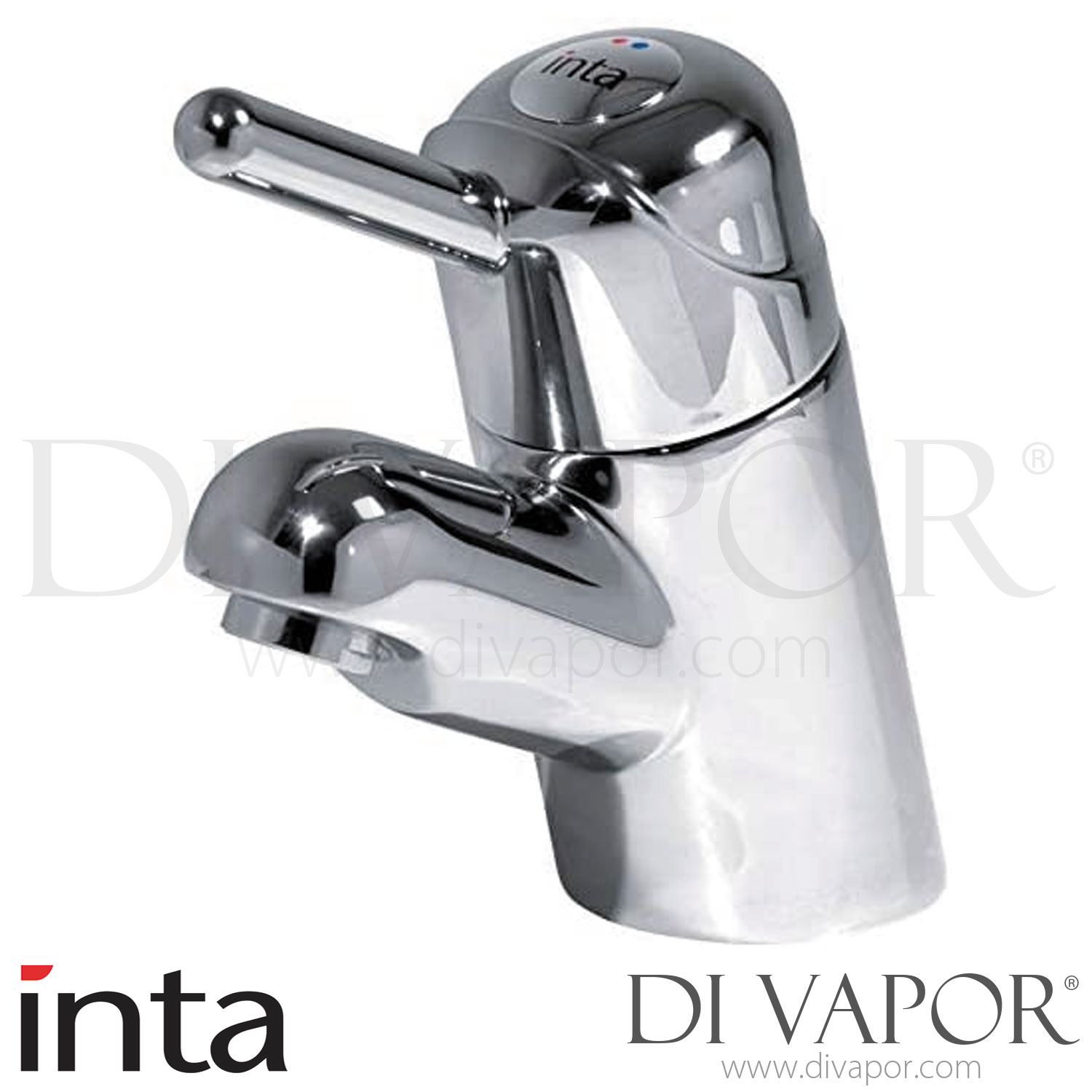 Inta IT1001CP Intatherm Thermostatic Sequential Basin Mounted Tap Spare ...