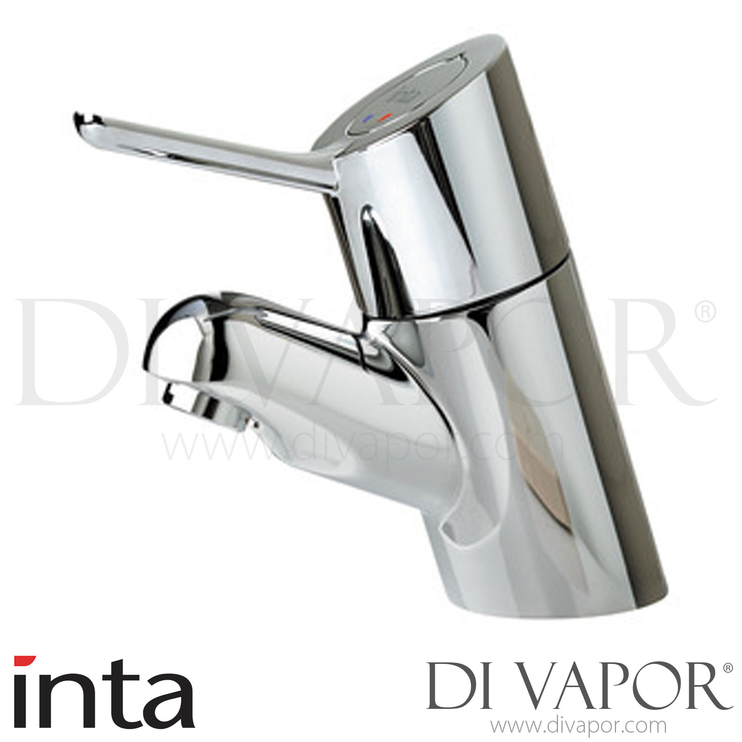 Inta IT1003CT Intatherm II Thermostatic Basin Mixer Tap with Copper ...
