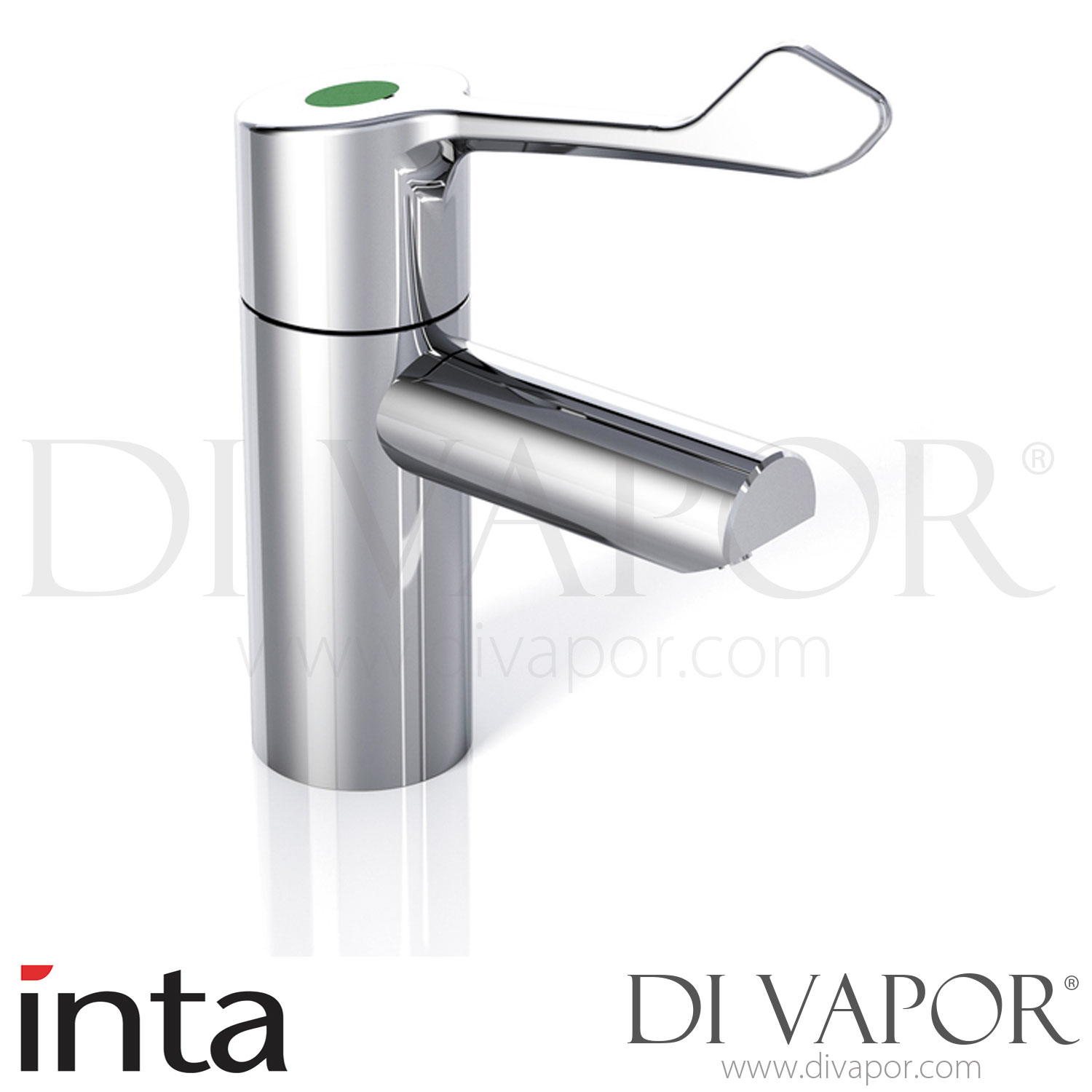 Inta IT1006LF Intatherm Safe Touch Low Lead Basin Mixer with Extended ...