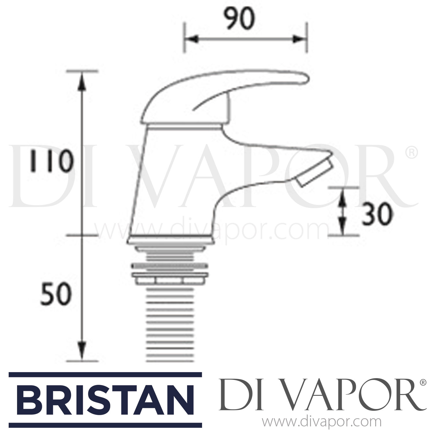 Bristan J 3/4 C Java Bath Taps Spare Parts