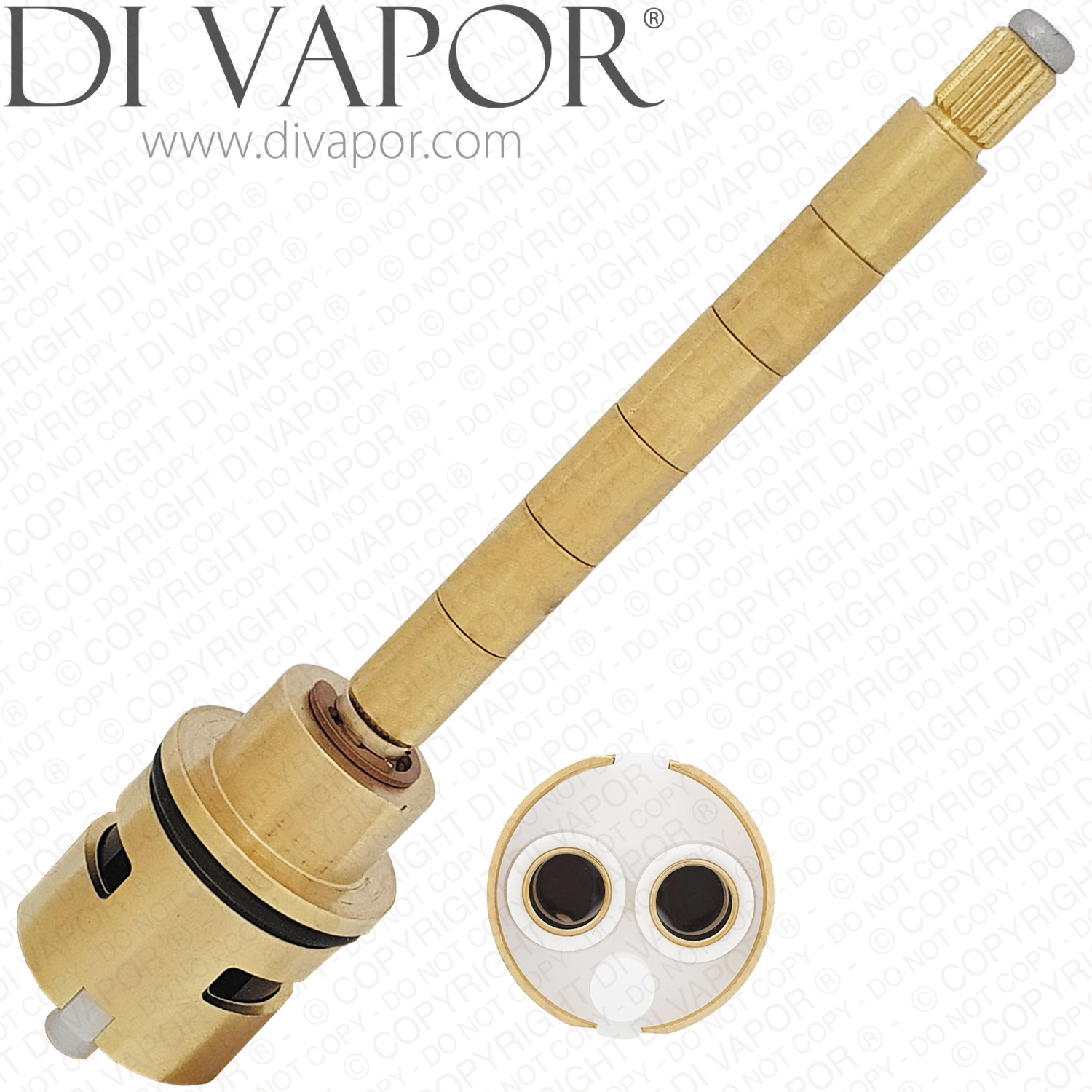 27mm Diverter Cartridge Compatible Replacement - 129mm Total Length