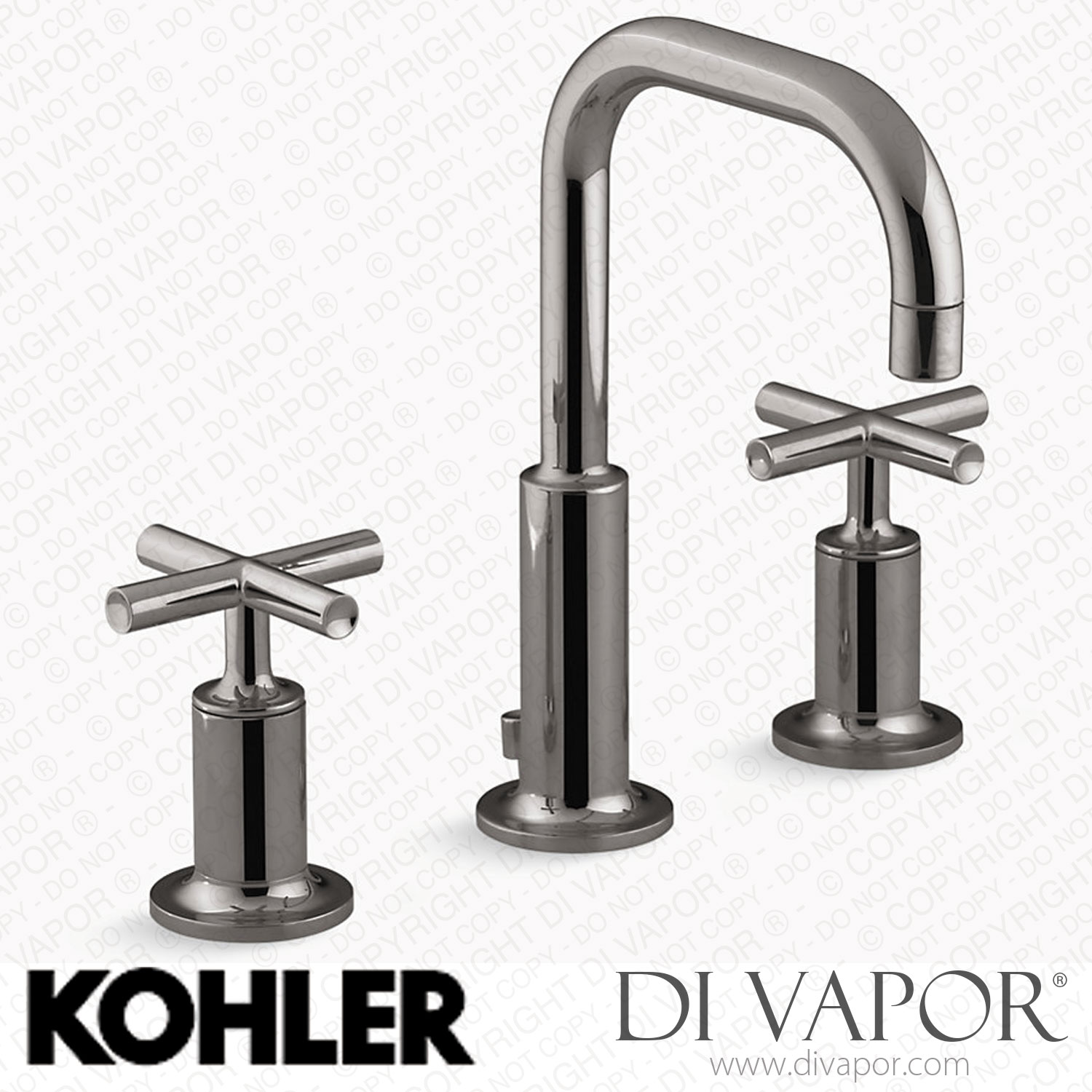 Kohler Widespread Bathroom Sink Tap with Lever Handles, 1.2 GPM (K ...