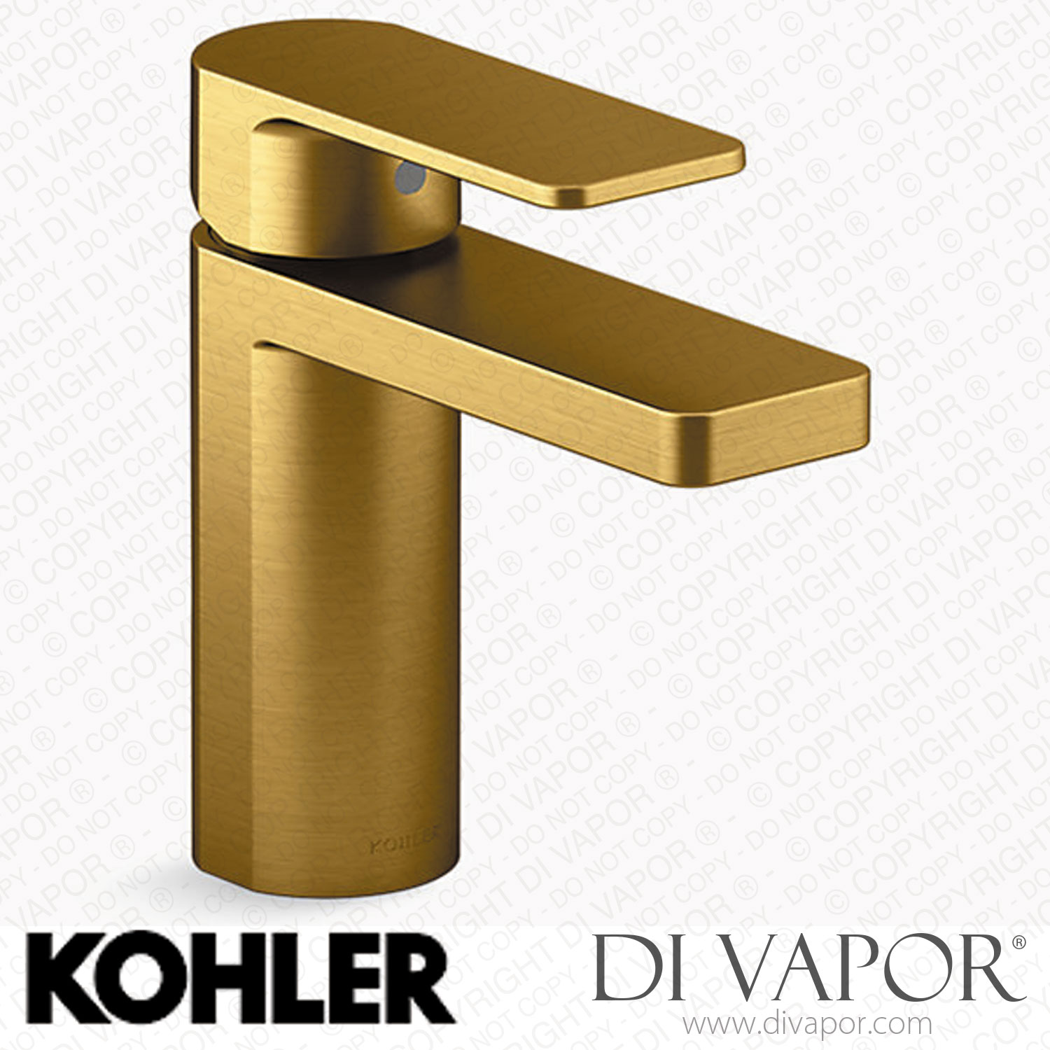 Kohler Single-Handle Bathroom Sink Tap, 0.5 GPM (K-23472-4N-2MB) Spare ...