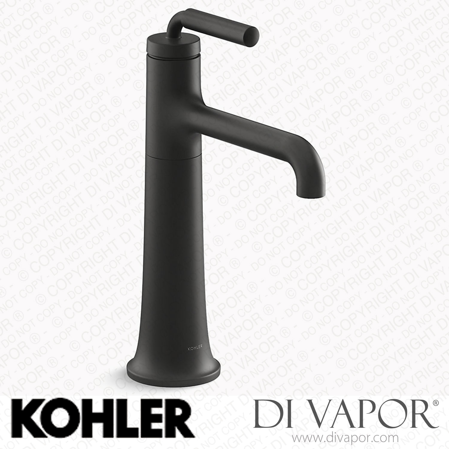 Kohler Tall Single-Handle Bathroom Sink Tap, 1.2 GPM (K-26437-4-BL ...