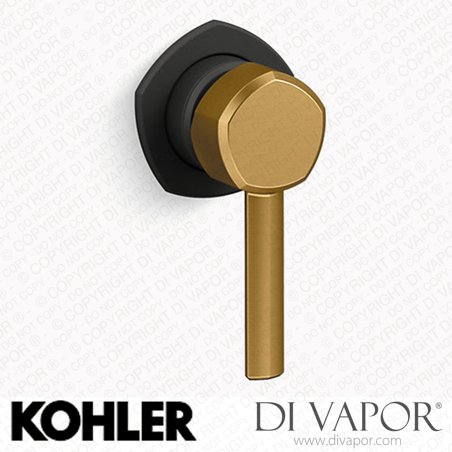 Kohler Wall-Mount Bathroom Sink Tap Handle (K-27012-4-BMB) Spare Parts