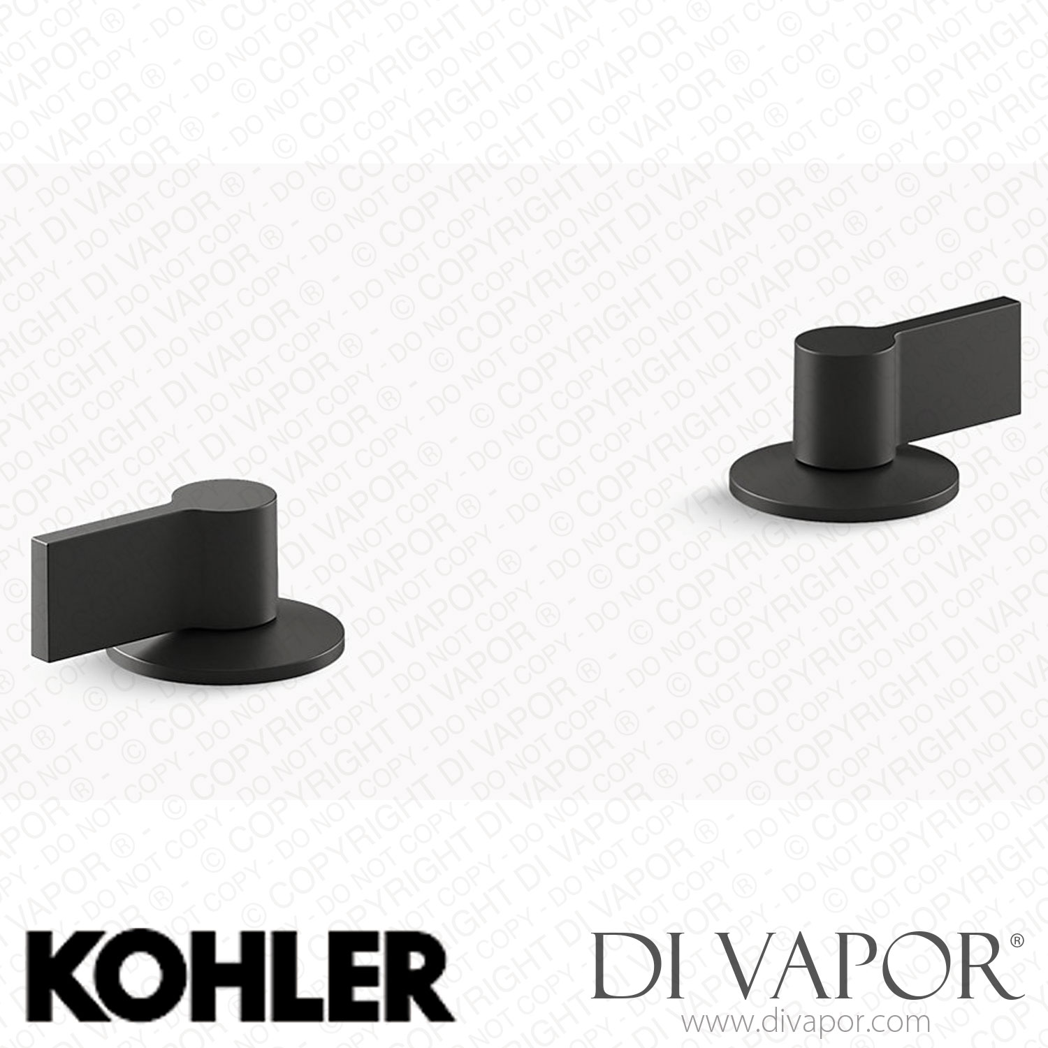 Kohler Lever Bathroom Sink Tap Handles (K-77974-4-BL) Spare Parts