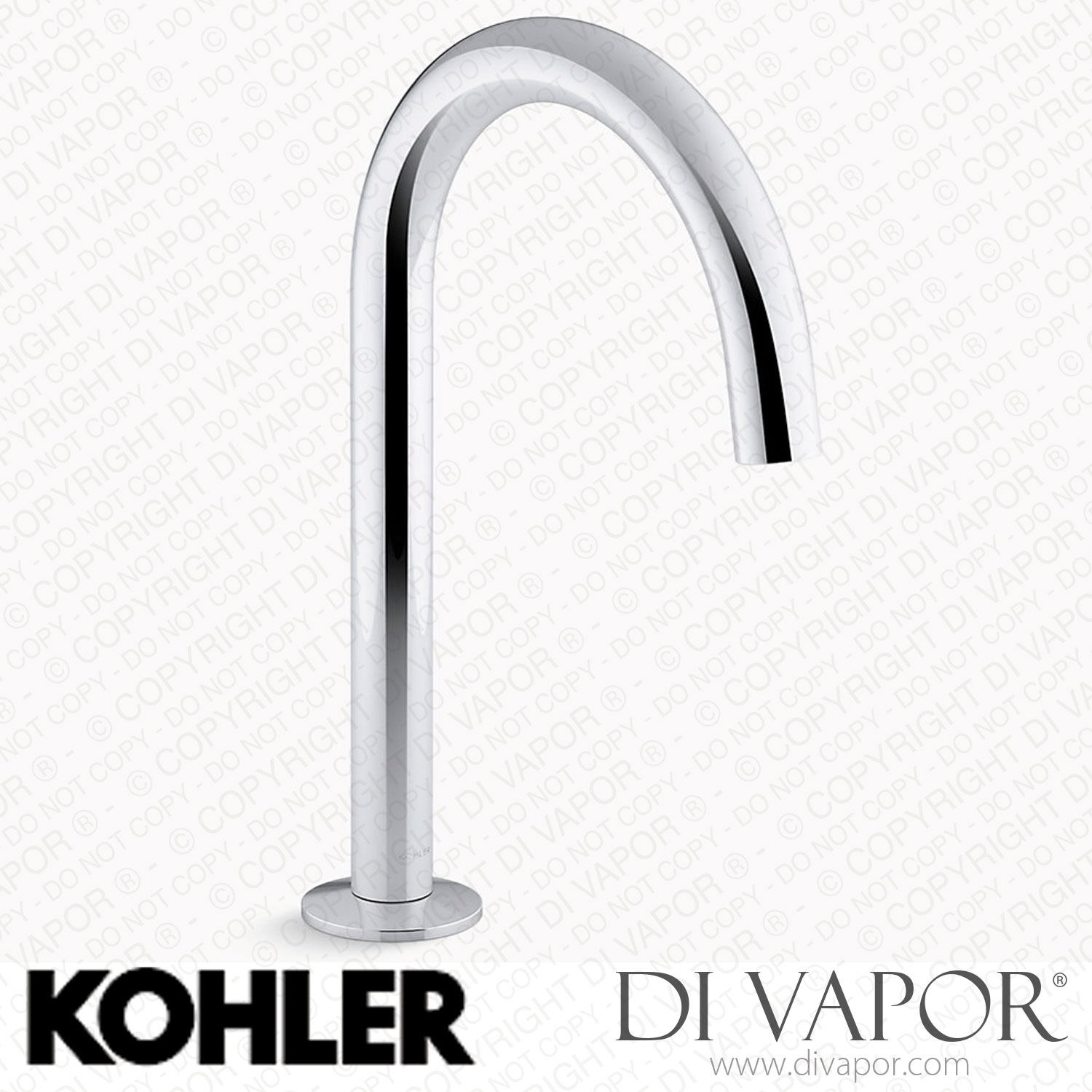 Kohler Deck-Mount Bath Spout with Tube Design (K-77985-CP) Spare Parts