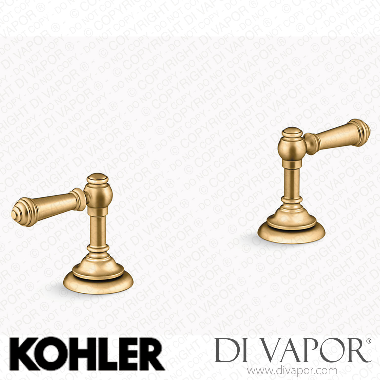 Kohler Lever Bathroom Sink Tap Handles (K-98068-4-2MB) Spare Parts