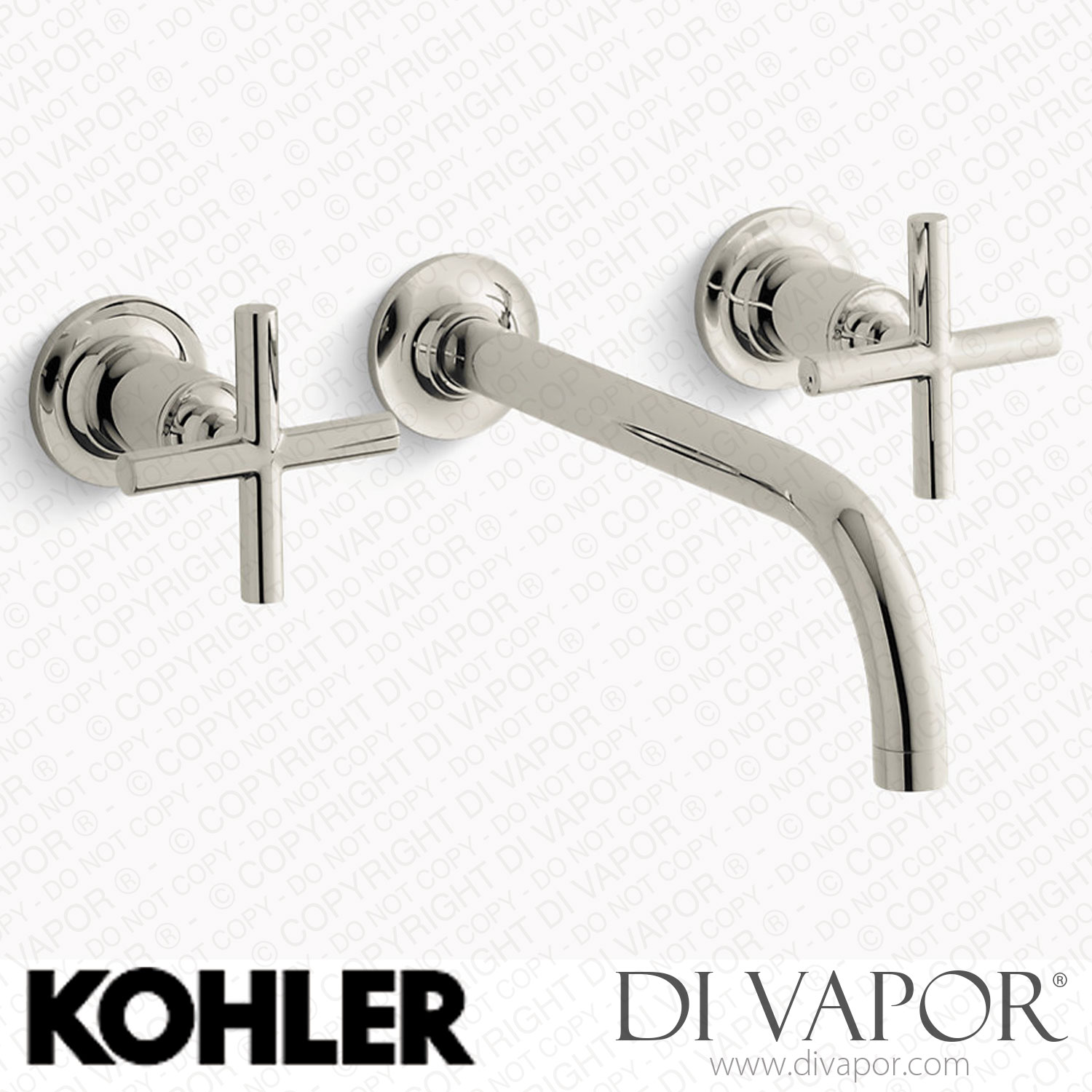 Kohler Widespread Bathroom Sink Tap with Lever Handles, 1.2 GPM (K ...
