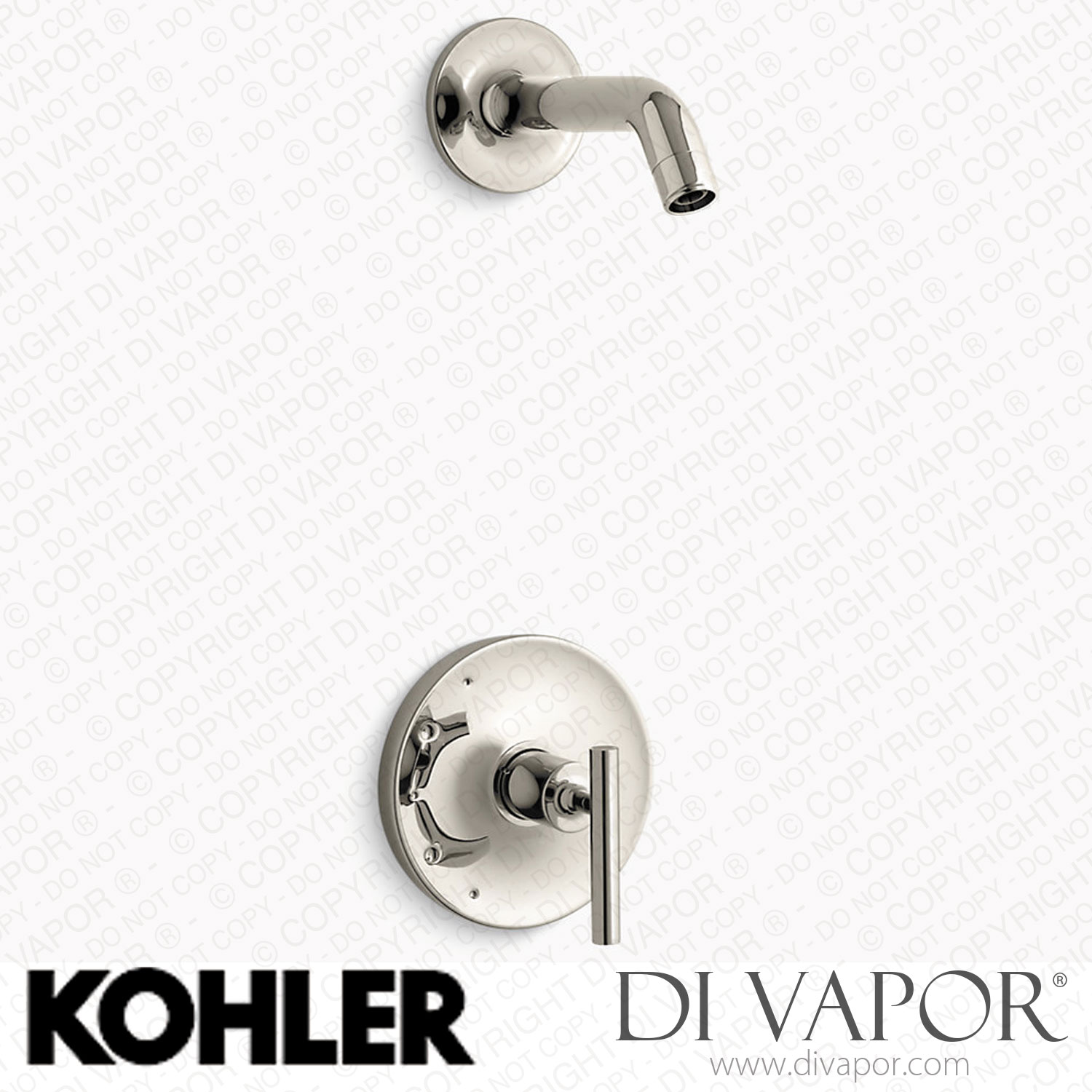 Kohler Shower Trim Kit with Lever Handle, without Showerhead (K ...