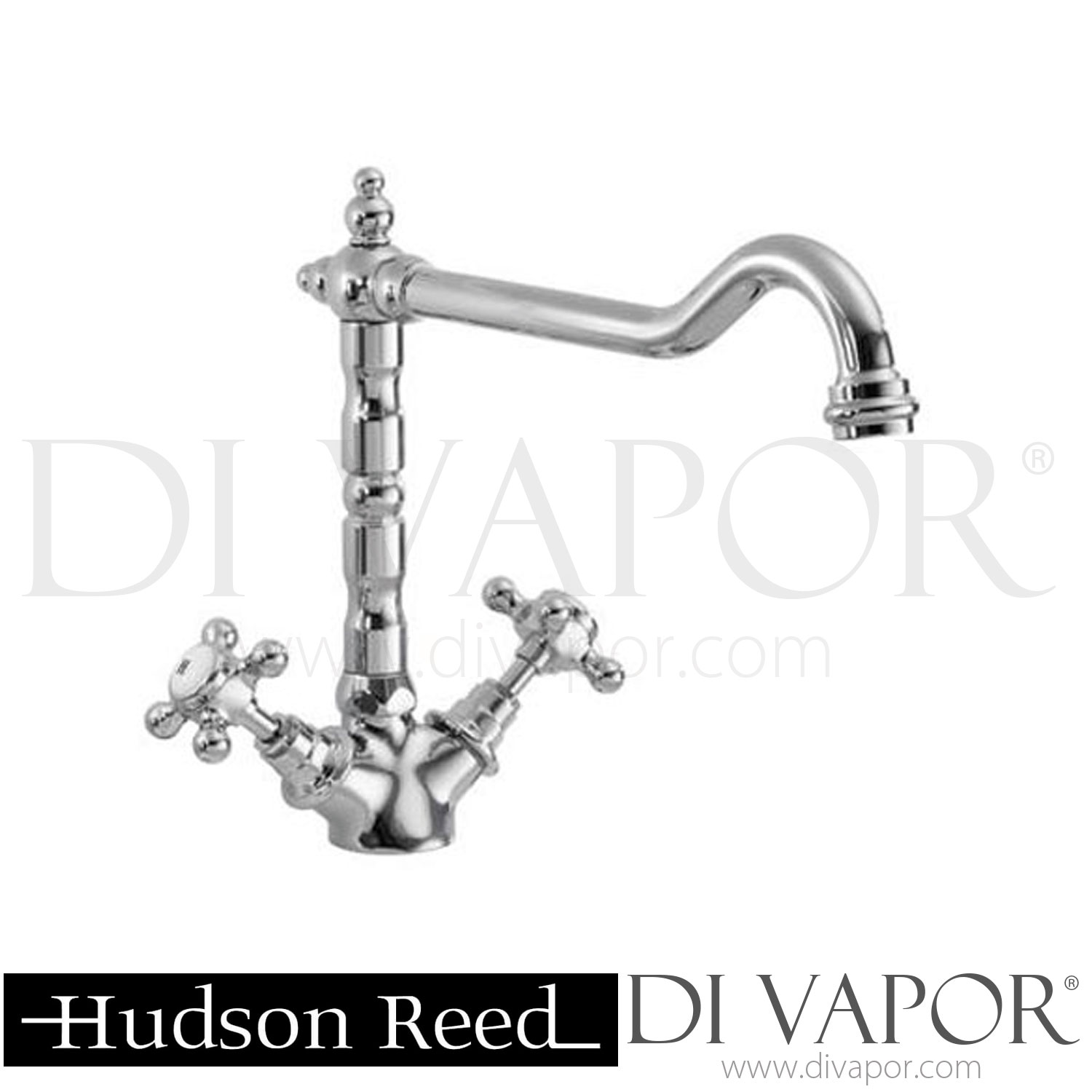 Ultra Traditional French Classic Sink Mixer (Chrome) - KB305 Spare Parts