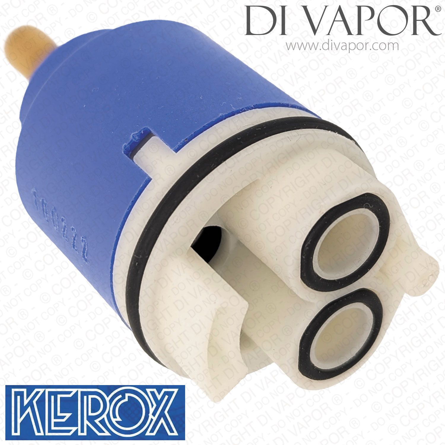 Kerox KDZ35D 35mm Rotary Cartridge - 20 Spline (KDZ-35B) Single Pin