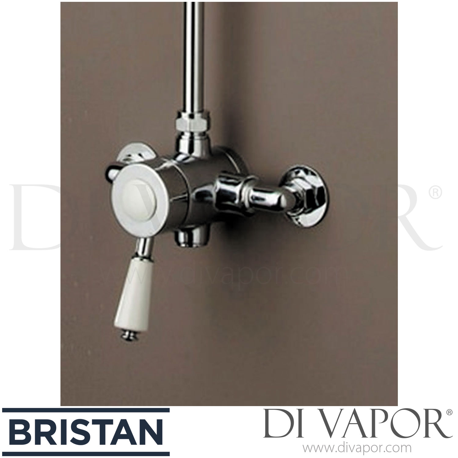 Bristan KN SHXAR C Colonial Thermostatic Surface Mounted Shower Valve ...