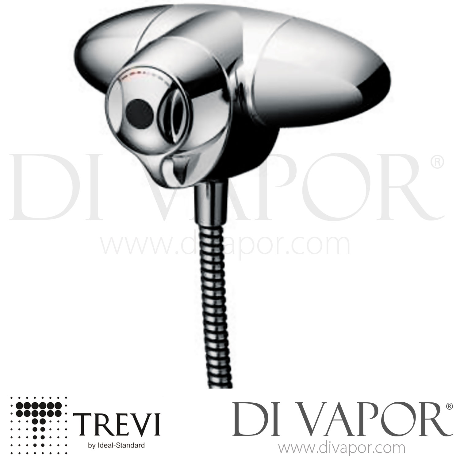 Trevi L6744AA Compact CTV Exposed Thermostatic Shower Valve with Extend ...