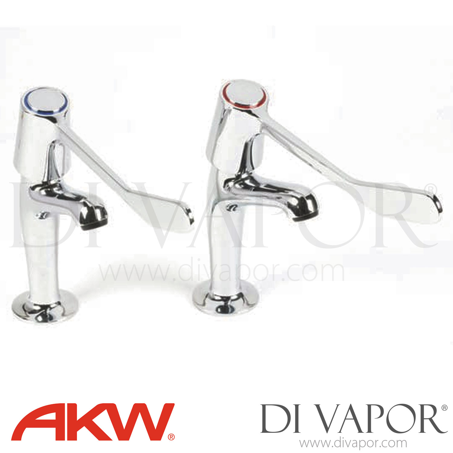 AKW LEV06 Pillar Taps - 6 Inch Levers - Spare Parts
