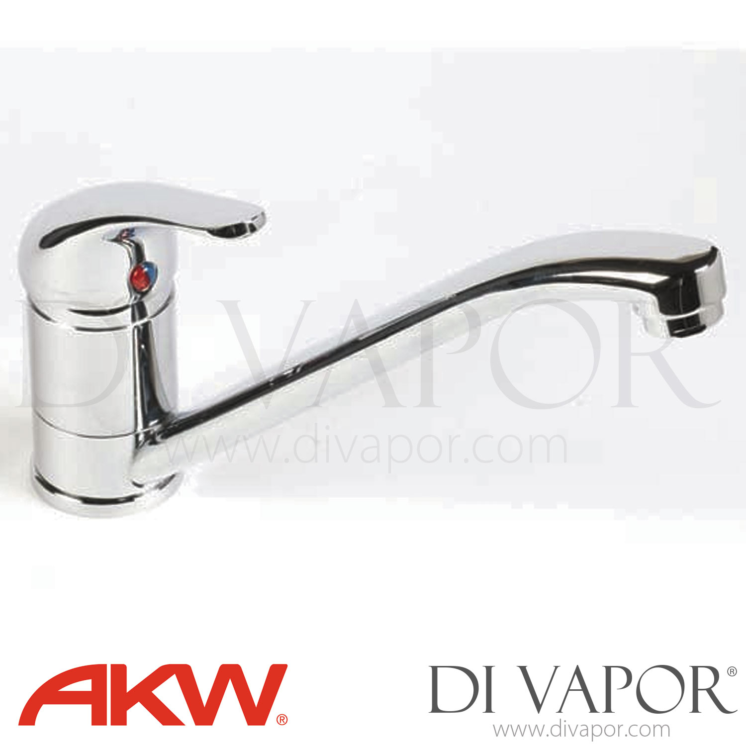 AKW LEV13 Monoblock Mixer Tap - 3 Inch Lever - Spare Parts