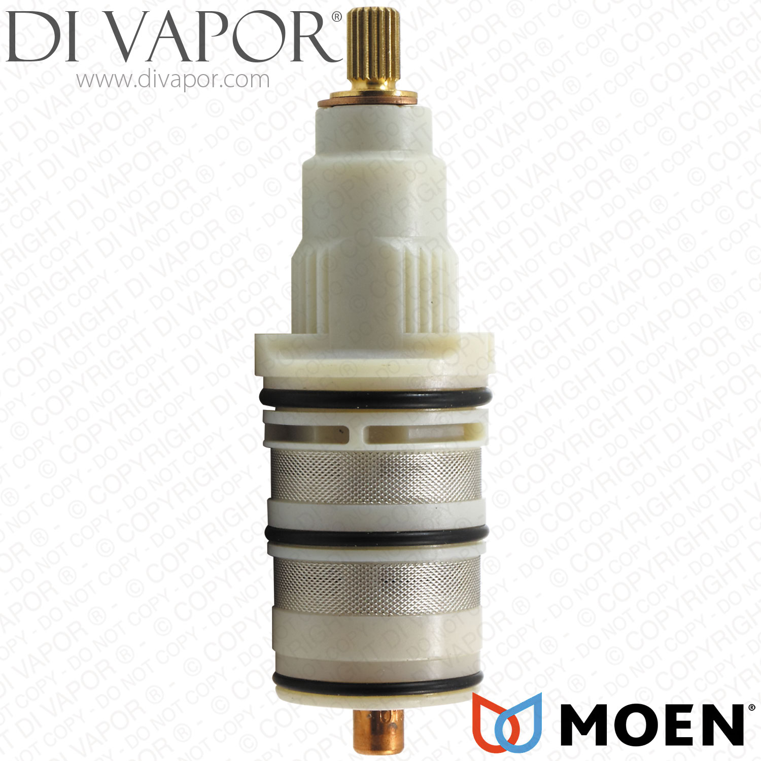 Moen 147208 Thermostatic Cartridge for S3371 ExactTemp 3/4 Inch Valve ...