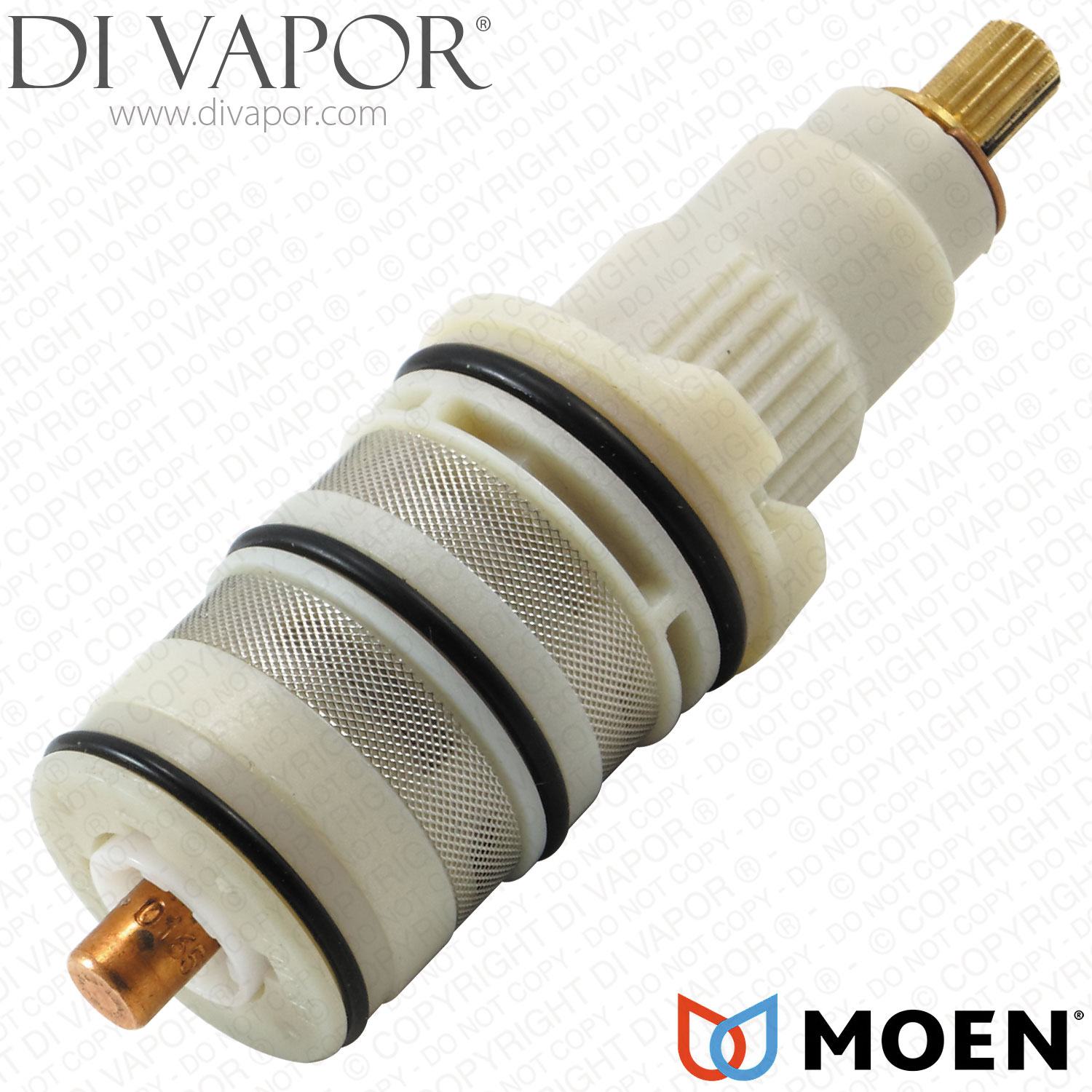 Moen 147208 Thermostatic Cartridge for S3371 ExactTemp 3/4 Inch Valve ...