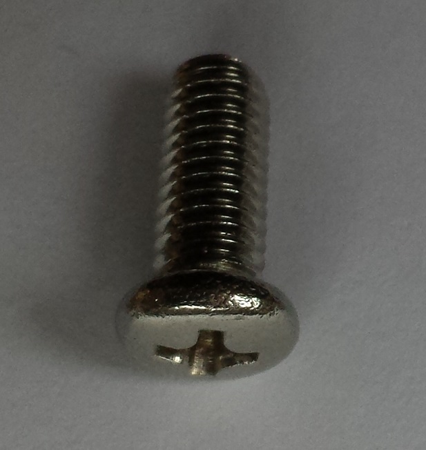 M5 x 10mm Machine Screw Phillips Panhead
