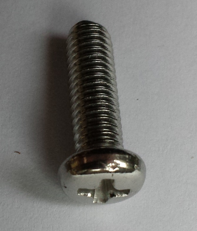 M5 x 15mm Machine Screw Phillips Panhead