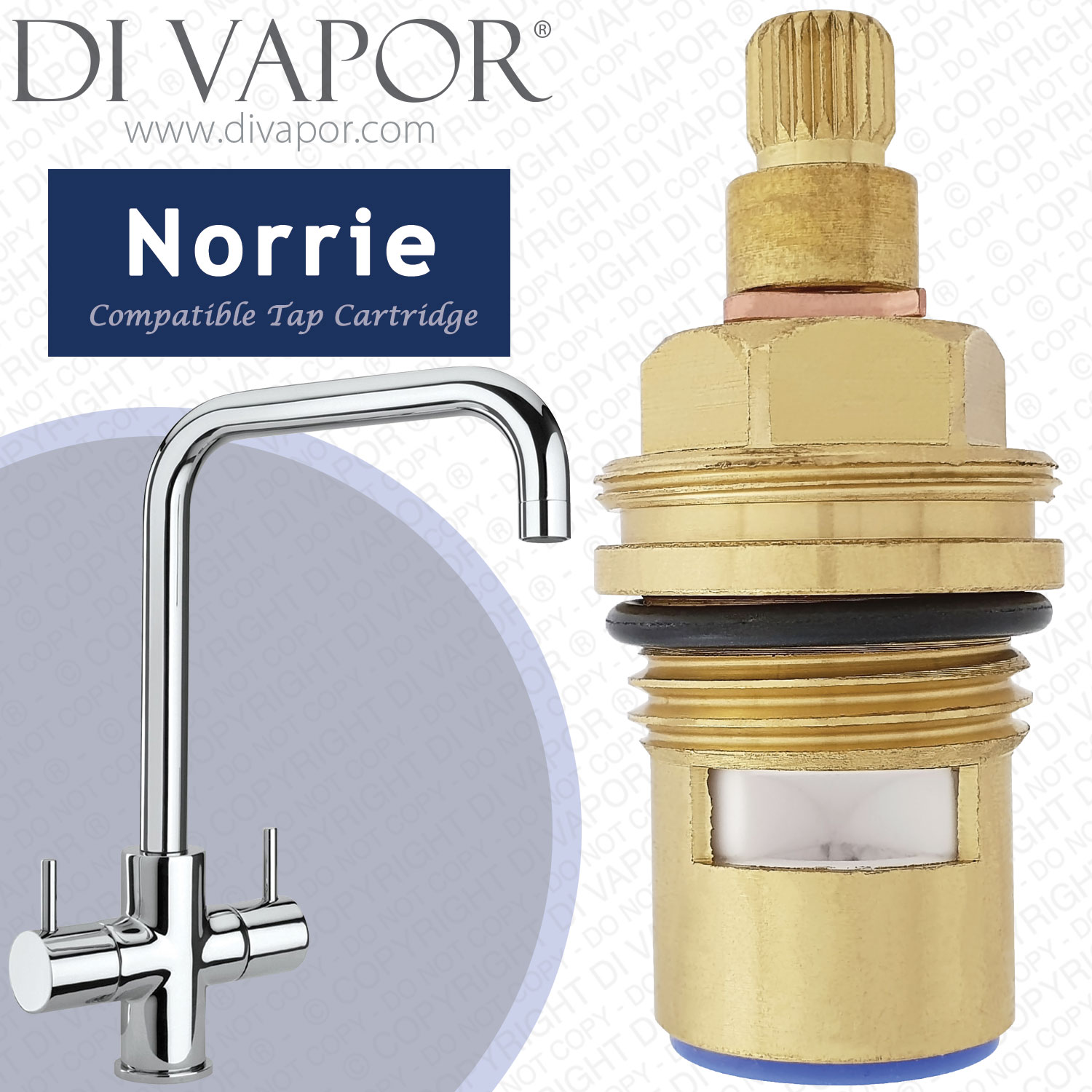 MAGNET Norrie Cold Tap Cartridge Compatible Spare