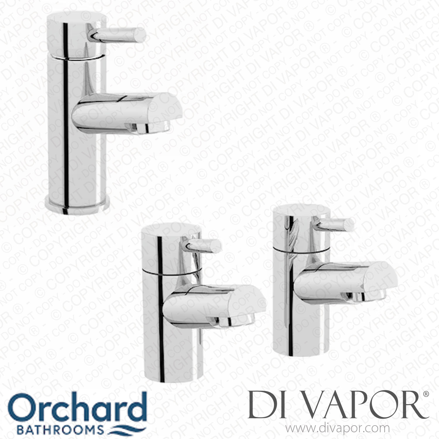 Orchard MATPACK3 Eden Basin Mixer and Bath Tap Pack Spare Parts