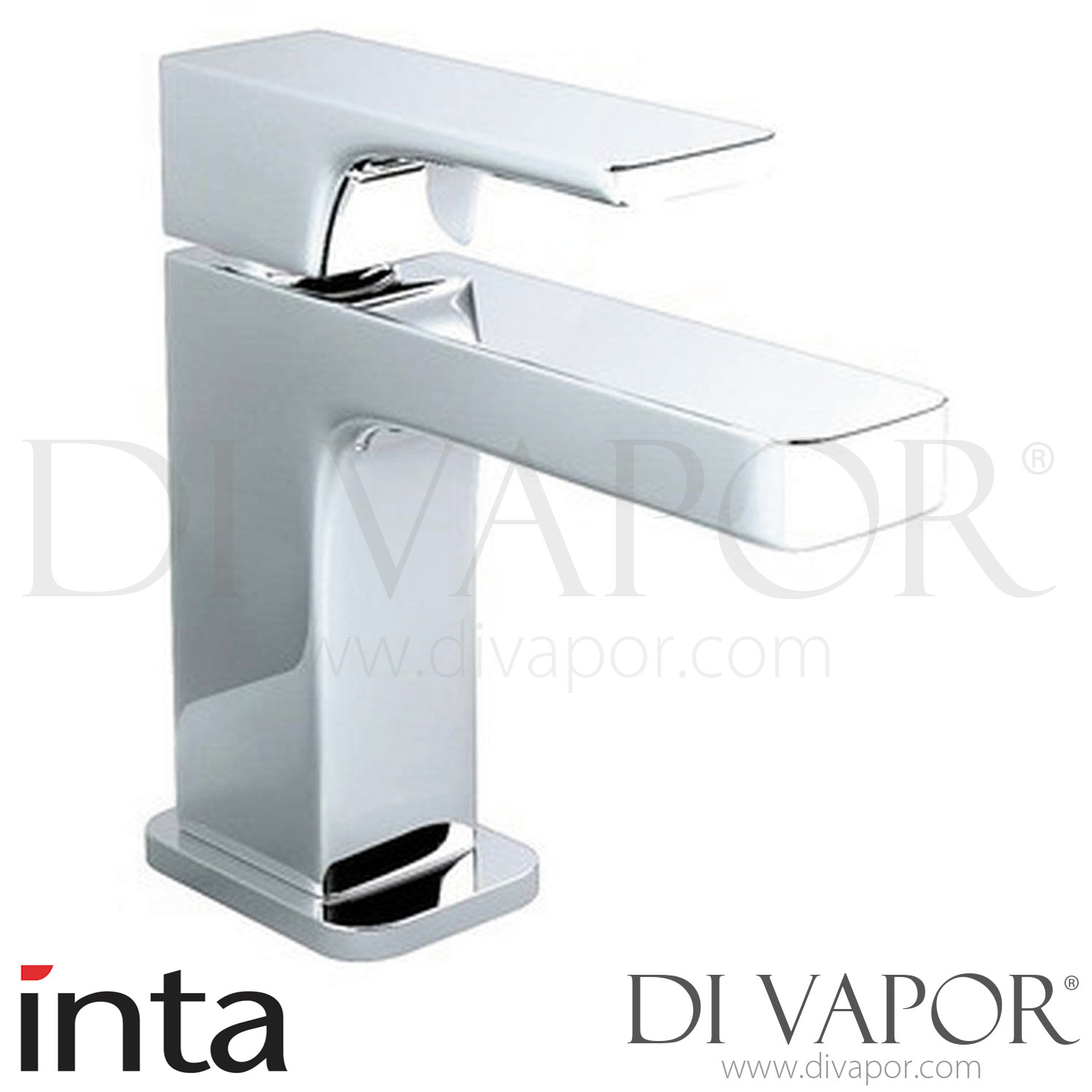Inta MI10072CP Mio Basin Mixer Tap with Click Clack Waste Spare Parts