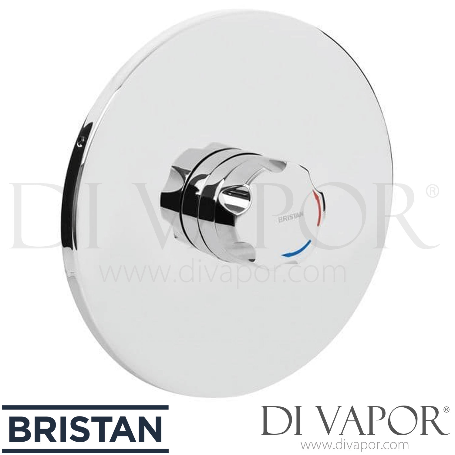 Bristan MINI2 TS1203 CH C Opac Thermostatic Concealed Mini Valve - 11 ...