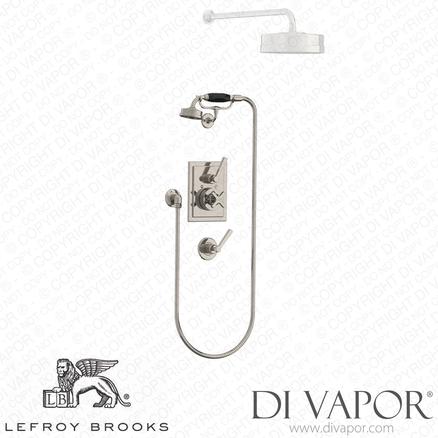 Lefroy Brooks Mackintosh Concealed Thermostatic Valve With Hand Shower ...