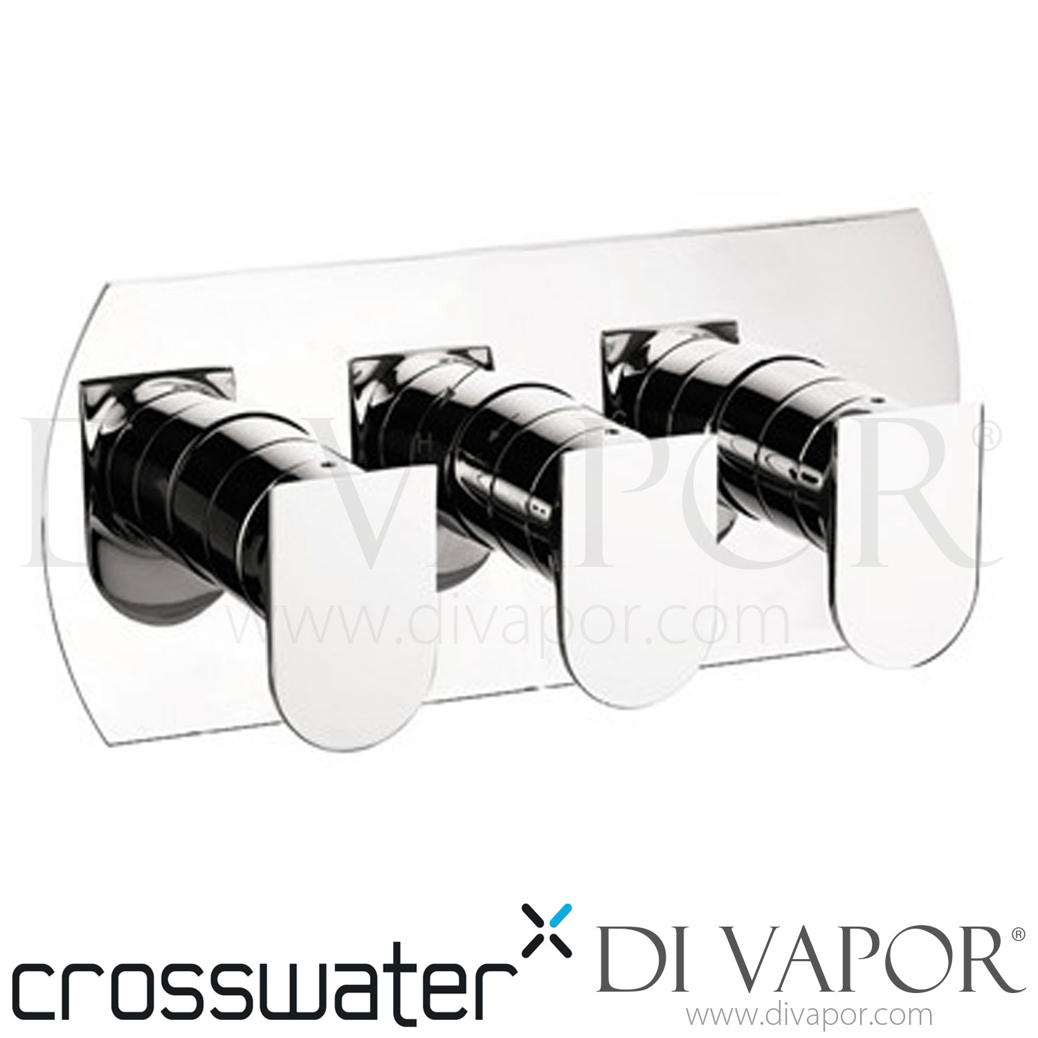 Crosswater MO2001RC Modest Thermostatic Shower Valve with 2 Way ...