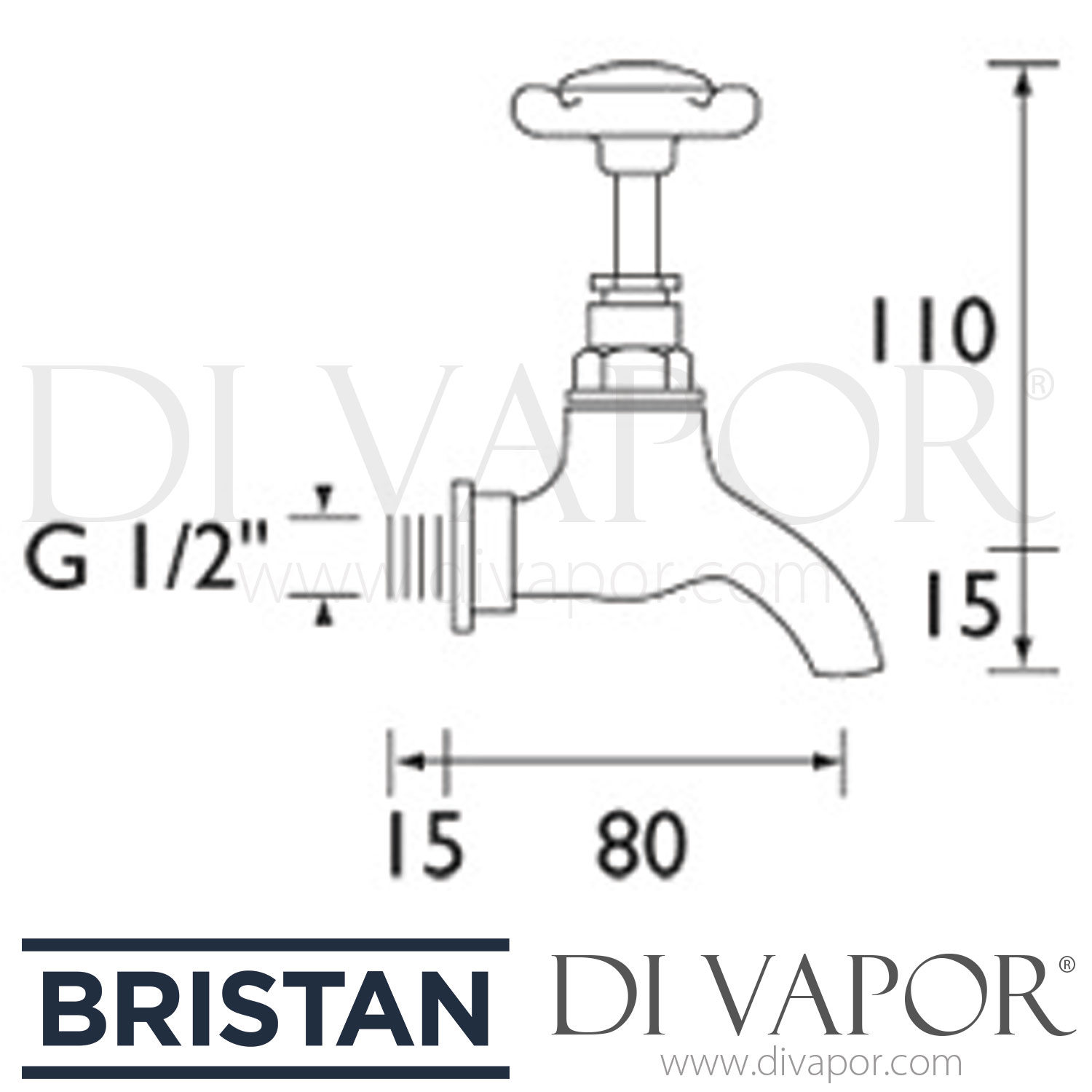 Bristan N BIB C 1901 Bib Taps Spare Parts