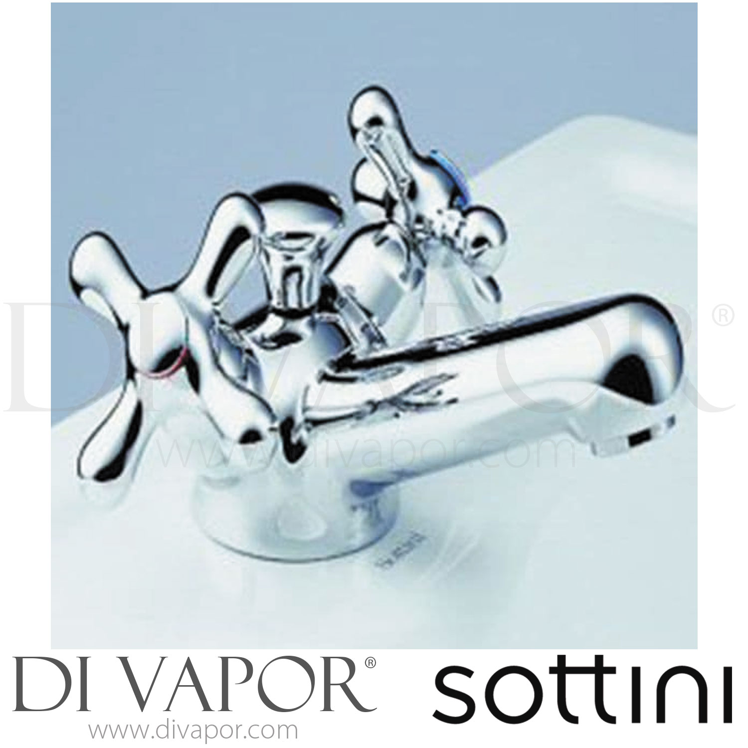 Sottini Reprise Dual Control Basin Mixer Tap Spare Parts N9564AA GEN1