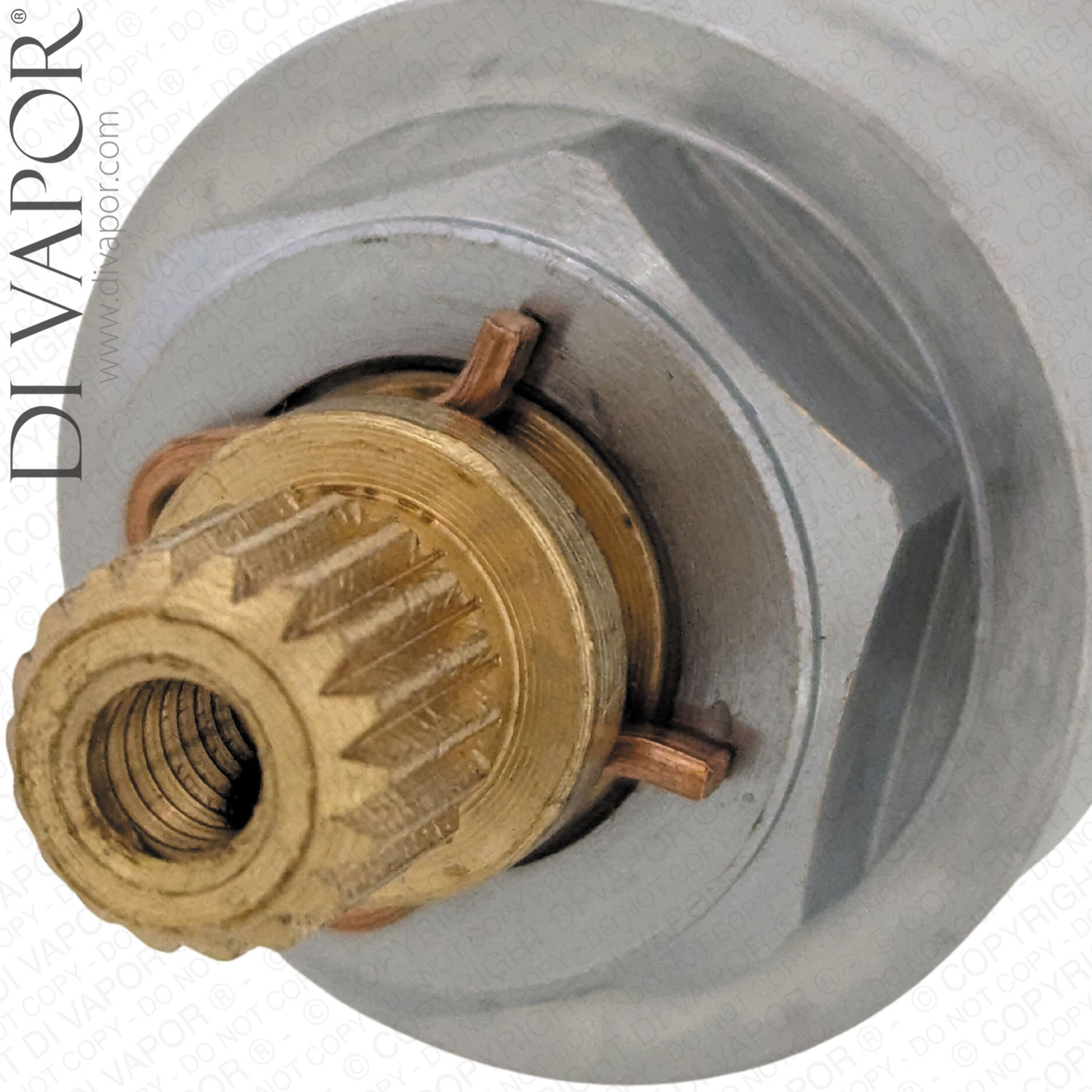 46mm 1/2 Inch Flow Cartridge - 18 Spline - Anti-Clockwise Turn to Open