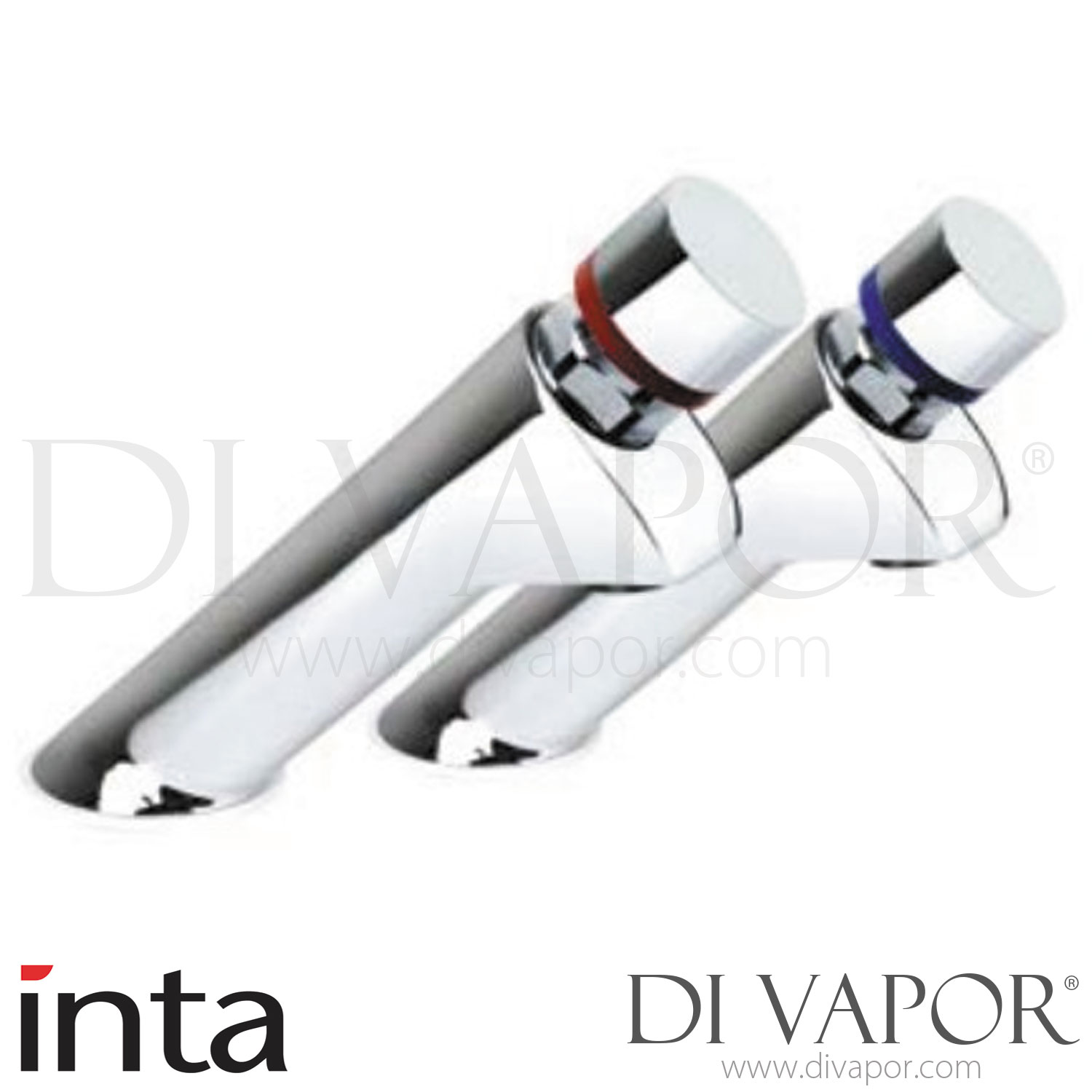 Inta NC150CP Non-Concussive Angled Basin-Mounted Tap (Pairs) Spare Parts
