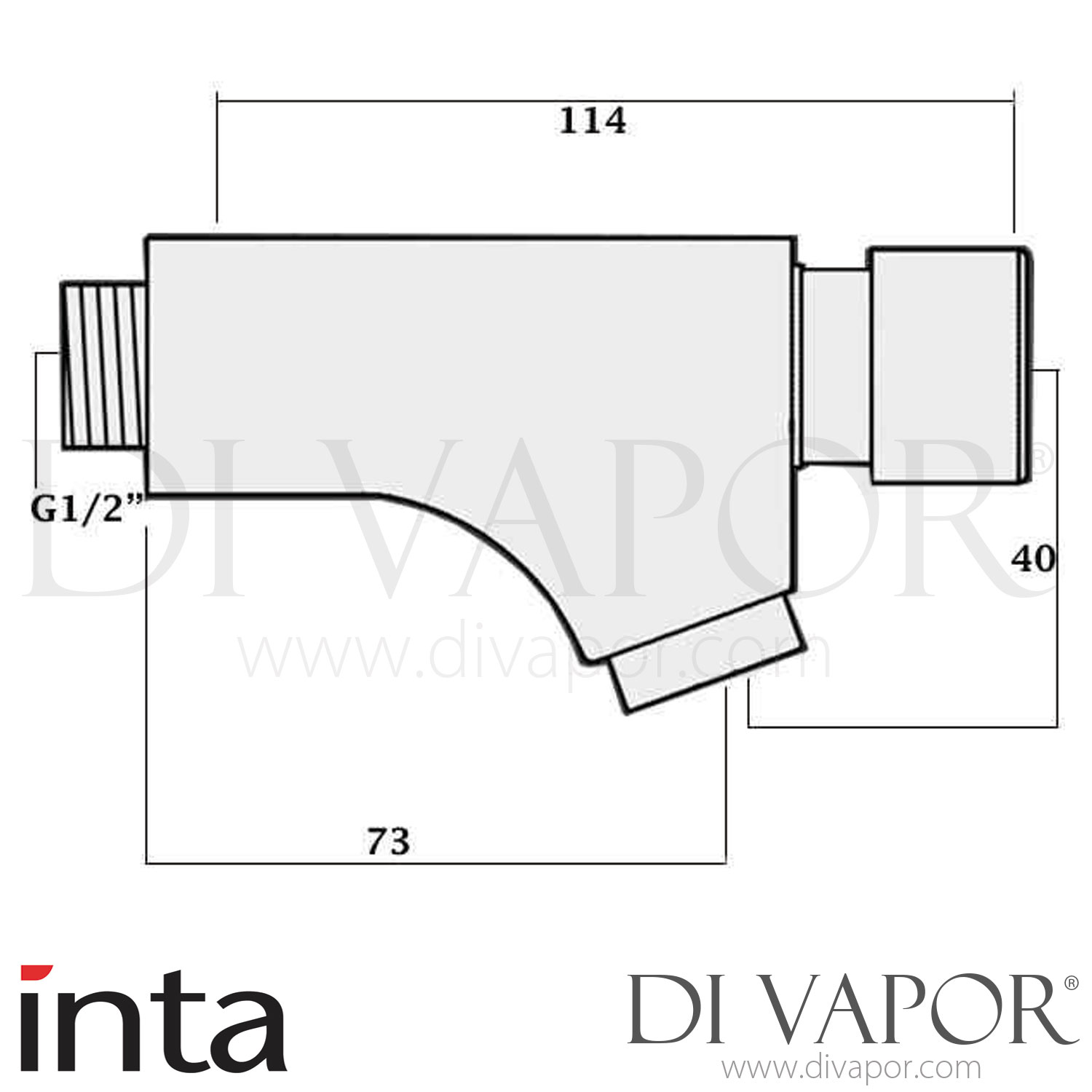 Inta NC170CP5 Non Concussive Wall Mounted Basin Taps Spare Parts