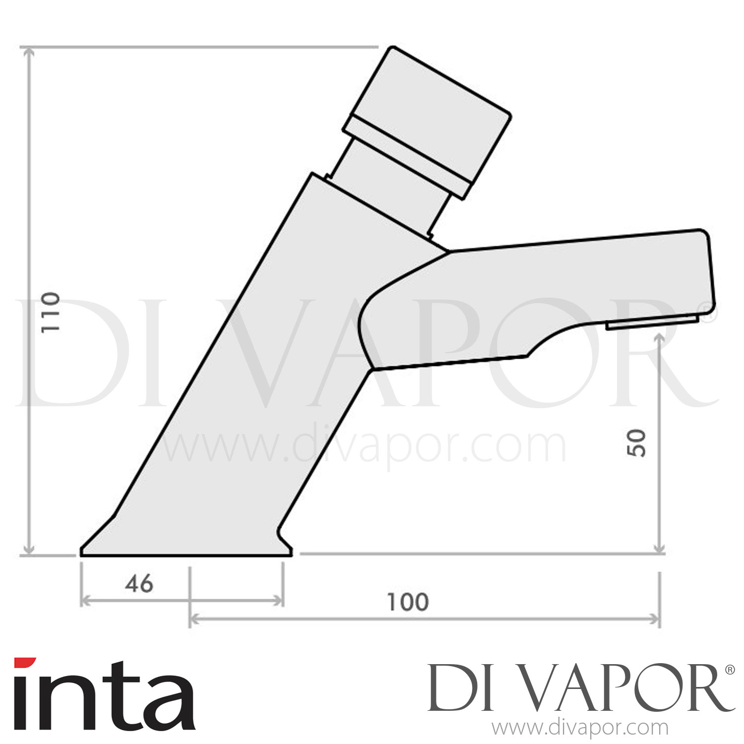 Inta NC185CP(S) Flow Time Adjustable Non Concussive Anti-Block Basin ...
