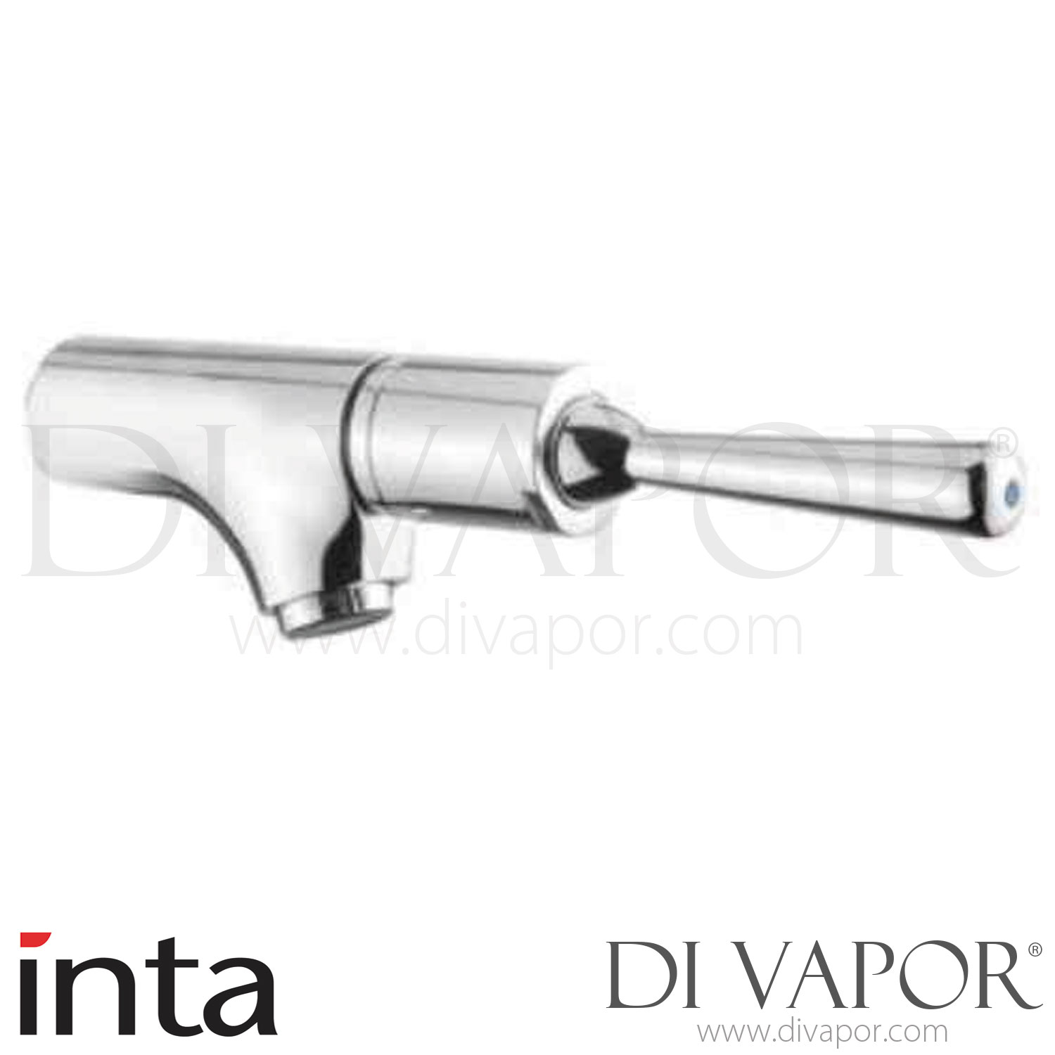 Inta NC190CP5 Non Concussive Multi Directional Wall Mounted Basin Tap ...