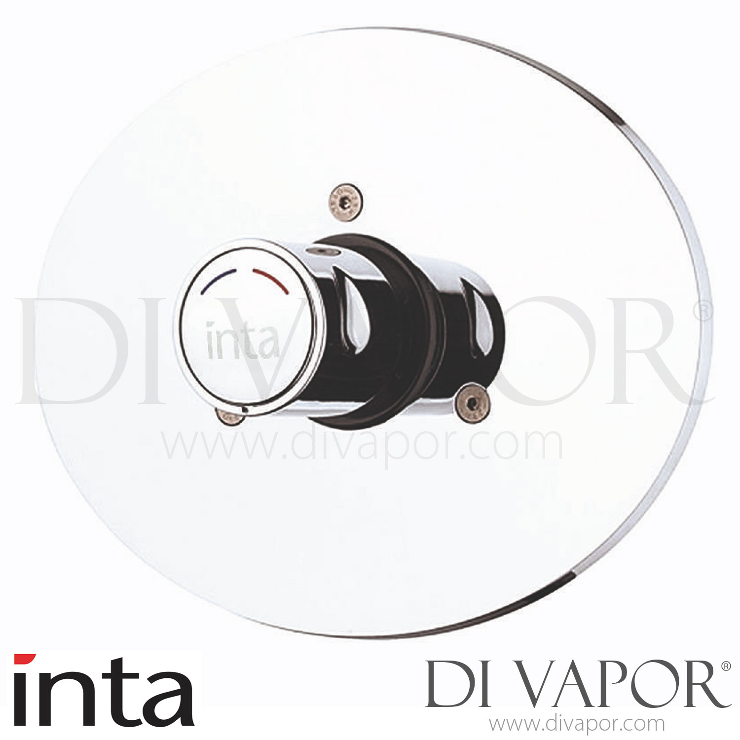 Inta NC252CP Exposed Thermostatic Timed Flow Non-Concussive Mixer ...